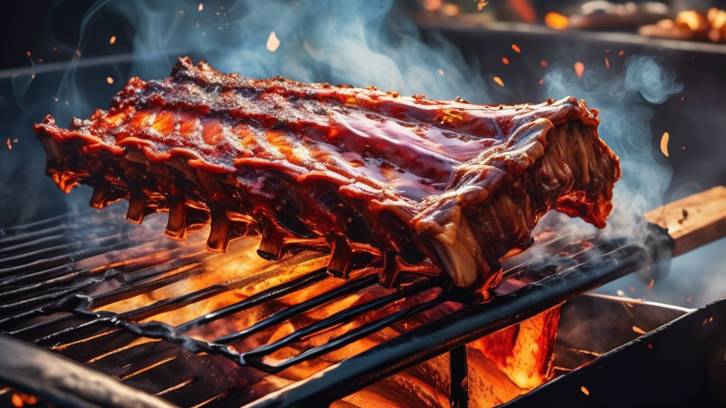 Grill BBQ Ribs - Ed's Belly Bustin BBQ