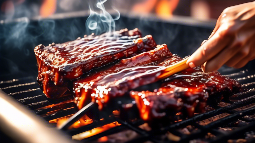 Cooking Pork Ribs on the Grill - Ed's Belly Bustin BBQ