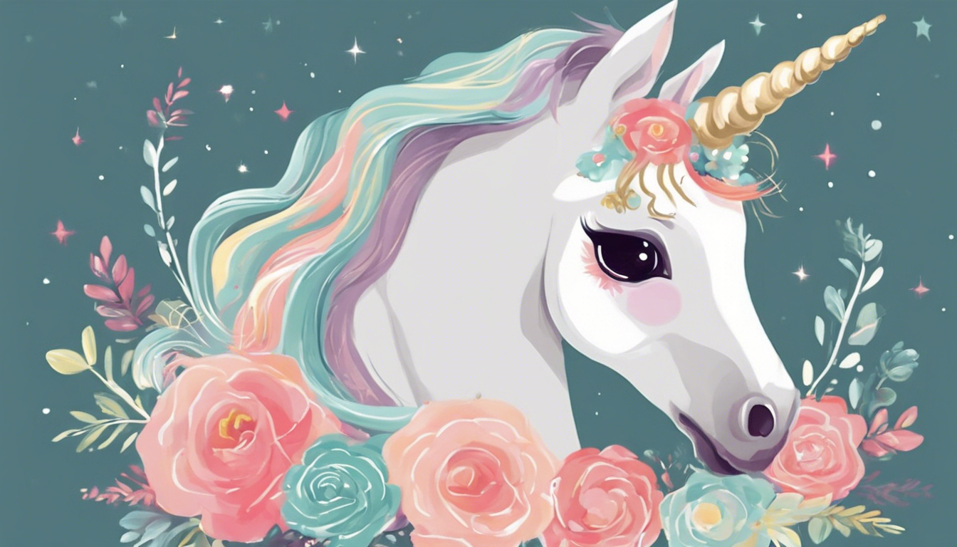 Enchant Your Space with Adorable Baby Unicorn Posters: A Delightful ...