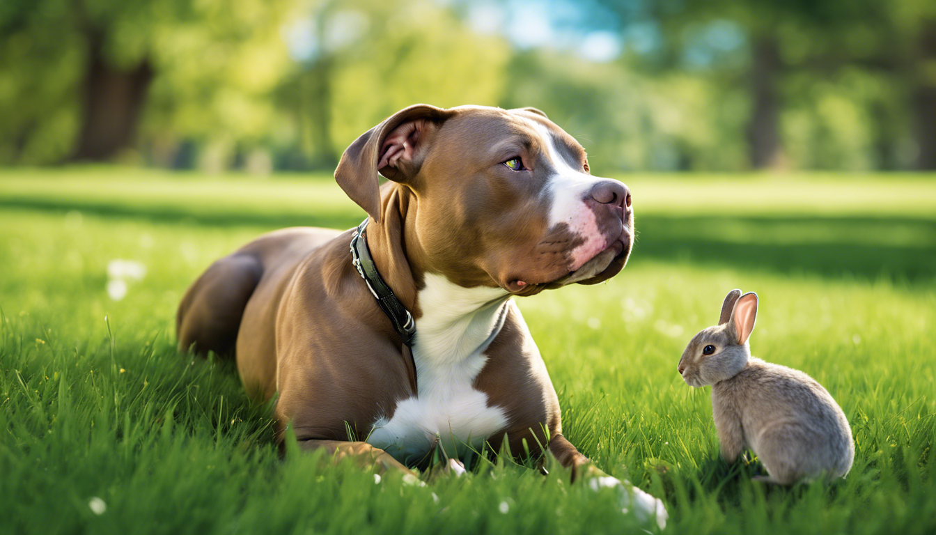 How to Keep Your Pitbull Safe Around Small Animals