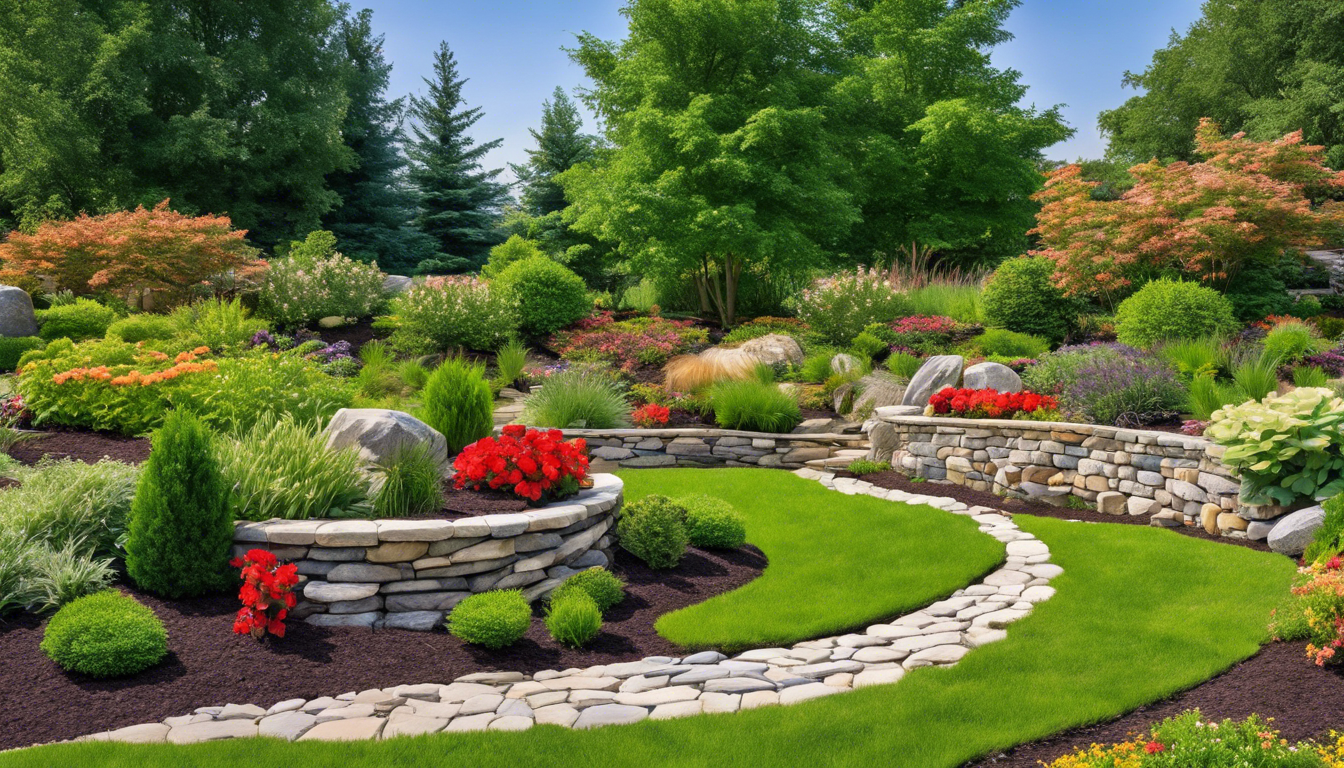 Stone Edging Services: Enhance Your Garden’s Look - Shore Point Hardscapes