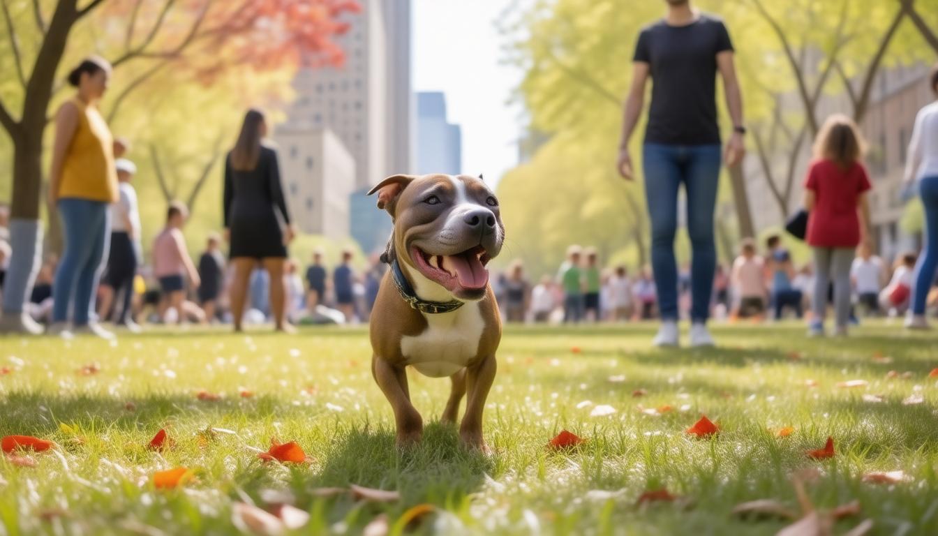 How to Keep Your Pitbull Safe in Crowded Areas
