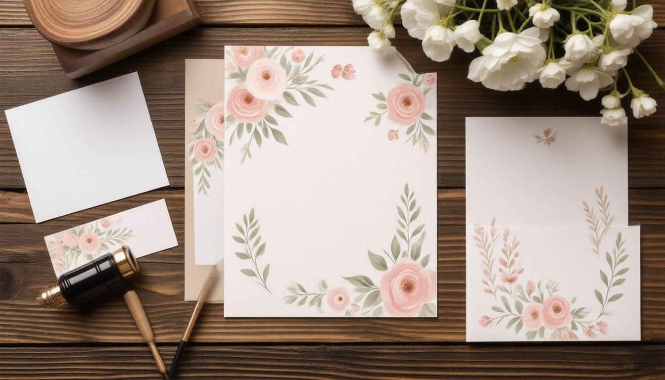 Elevate Your Correspondence with Stunning Personalized Stationery ...