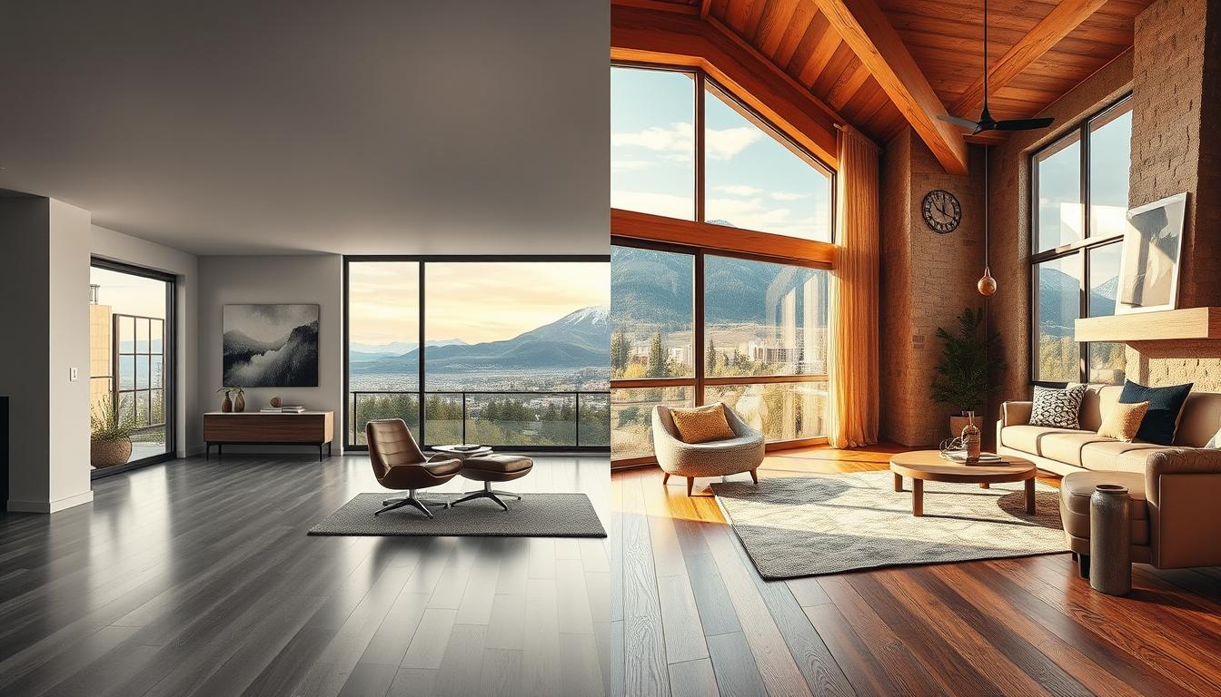 Best Flooring Choices for Modern vs. Rustic Denver Home Styles
