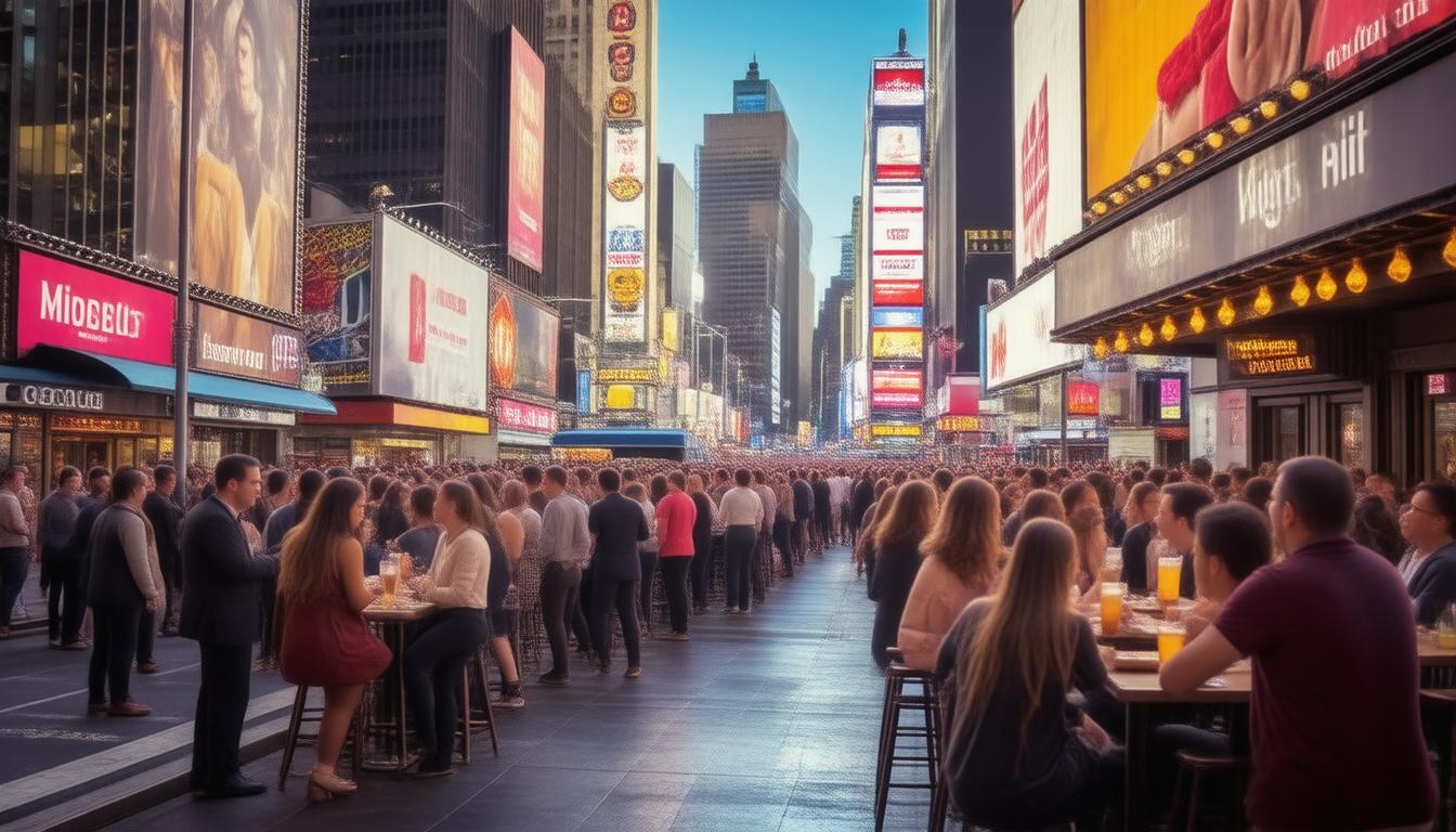 Times Square Tour: Bars and Restaurants to Visit Before the Show ...